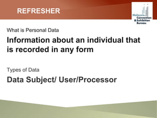 Pdpa2010 & GDPR (part 5) | PDF