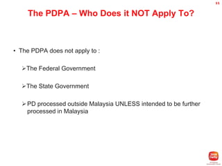 Pdpa presentation | PPTX