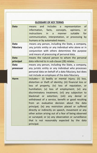 An overview of the Indian Data Privacy Bill | PDF