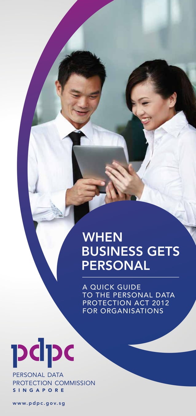 Personal Data Protection Singapore - Pdpc corporate-brochure | PDF