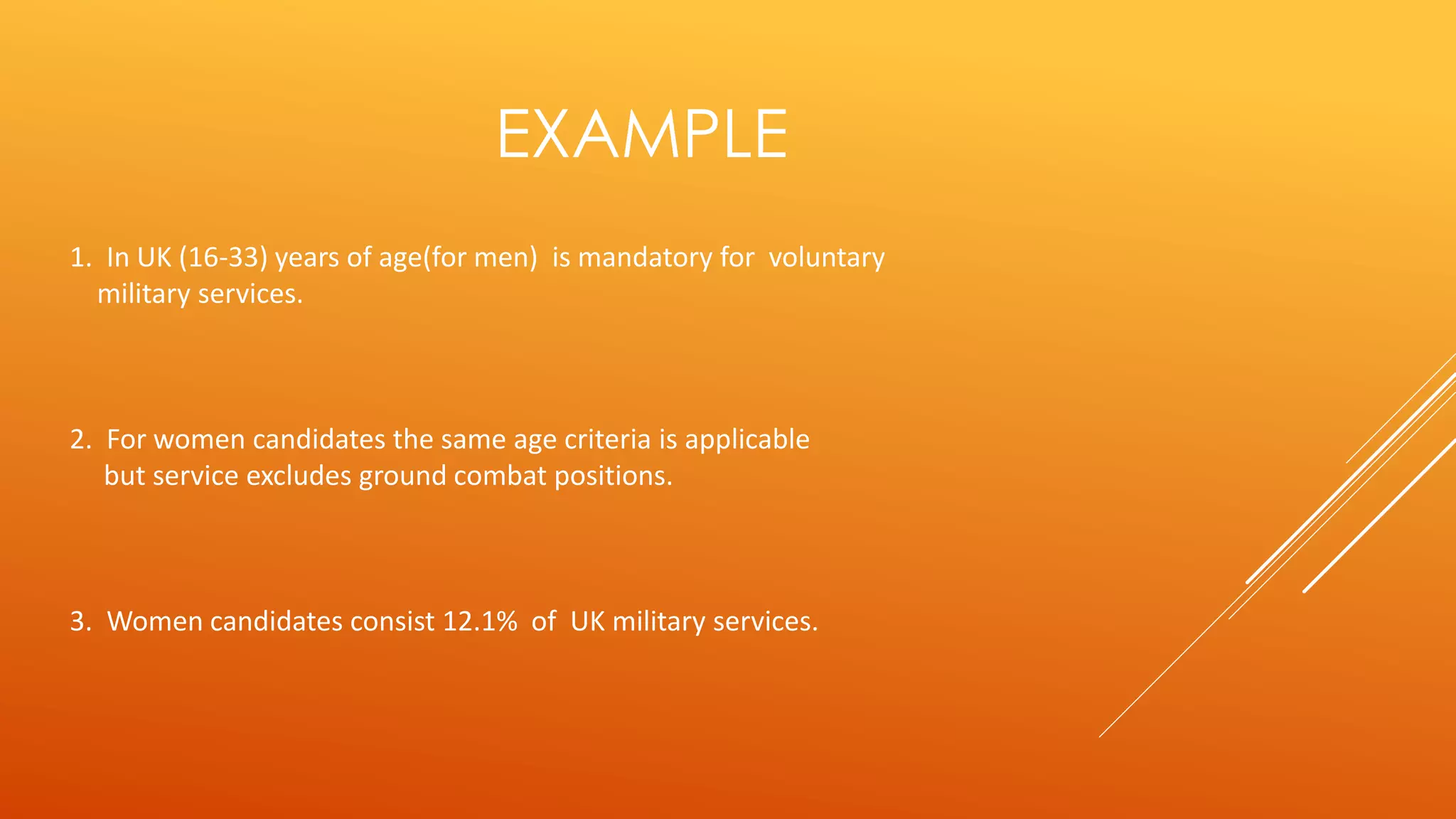 military services should be obligatory | PPTX