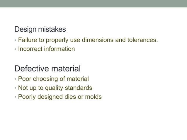 mistake proofing | PPTX