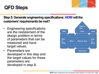 Quality Function Deployment | PPTX