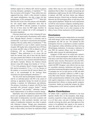 Pd psychosis and drugs | PDF | Brain and Nervous System Disorders ...