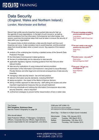 PDP Training Courses Catalogue | PDF