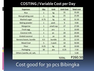 PDQ - Bibingka | PPTX