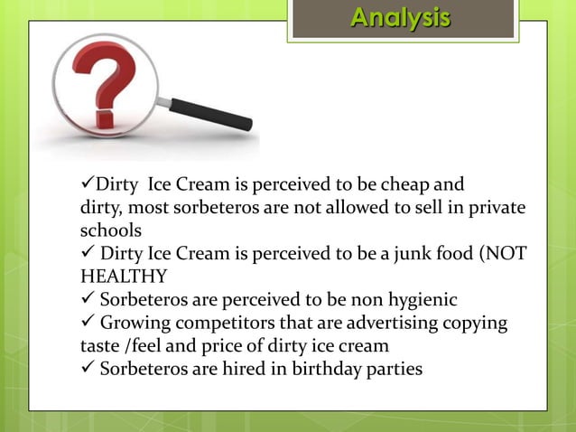 Pdq dirty ice cream | PPT