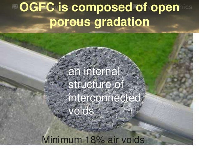 open graded friction course (OGFC)