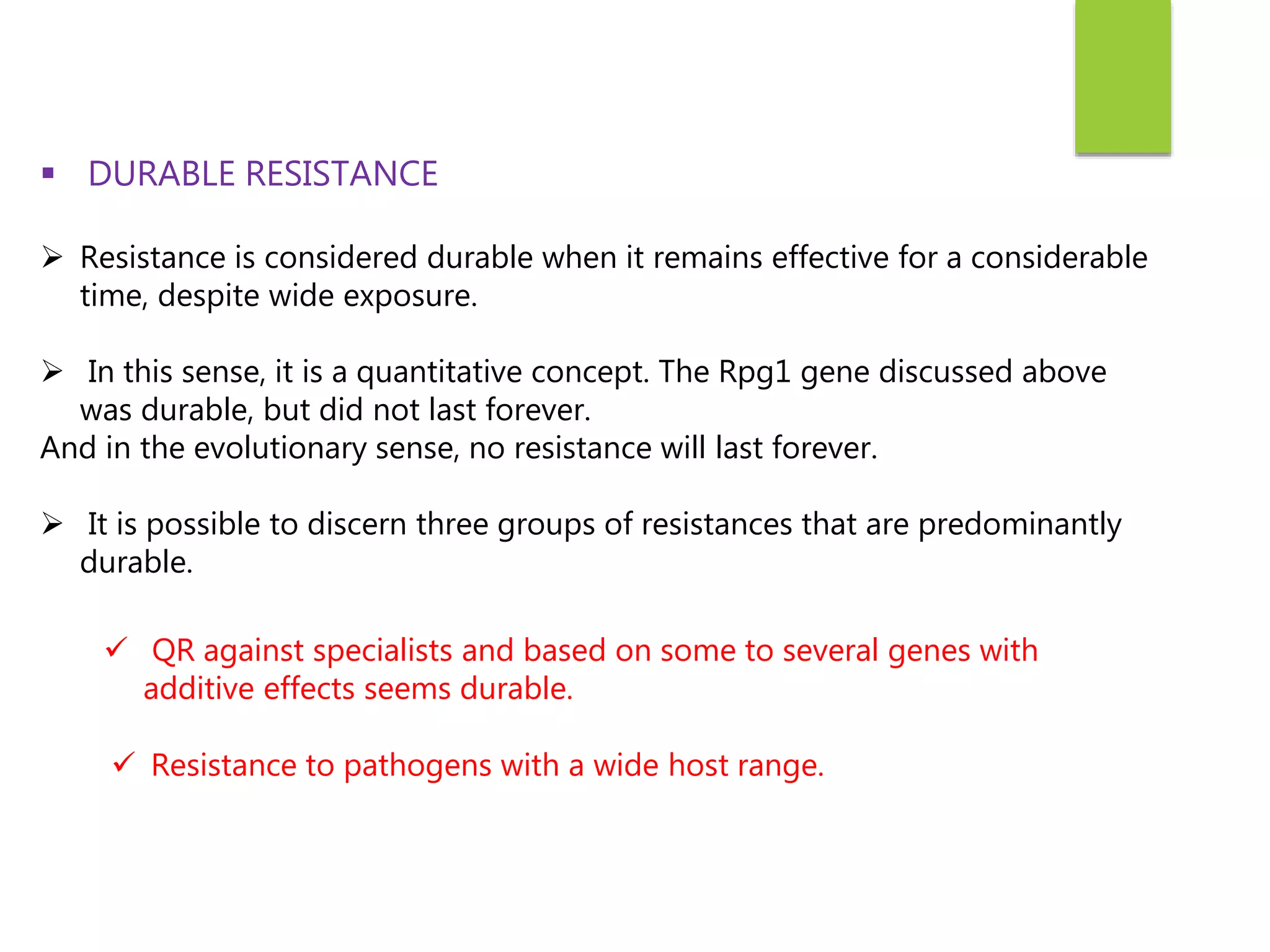 Disease resistance in plants | PPTX