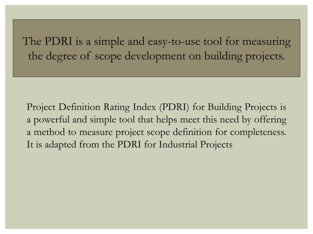 Pdri | PPTX