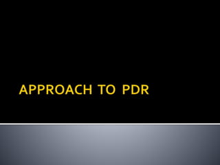 PDR surgery | PPT