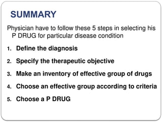 P DRUG PEDAGOGY and concept with example | PPT