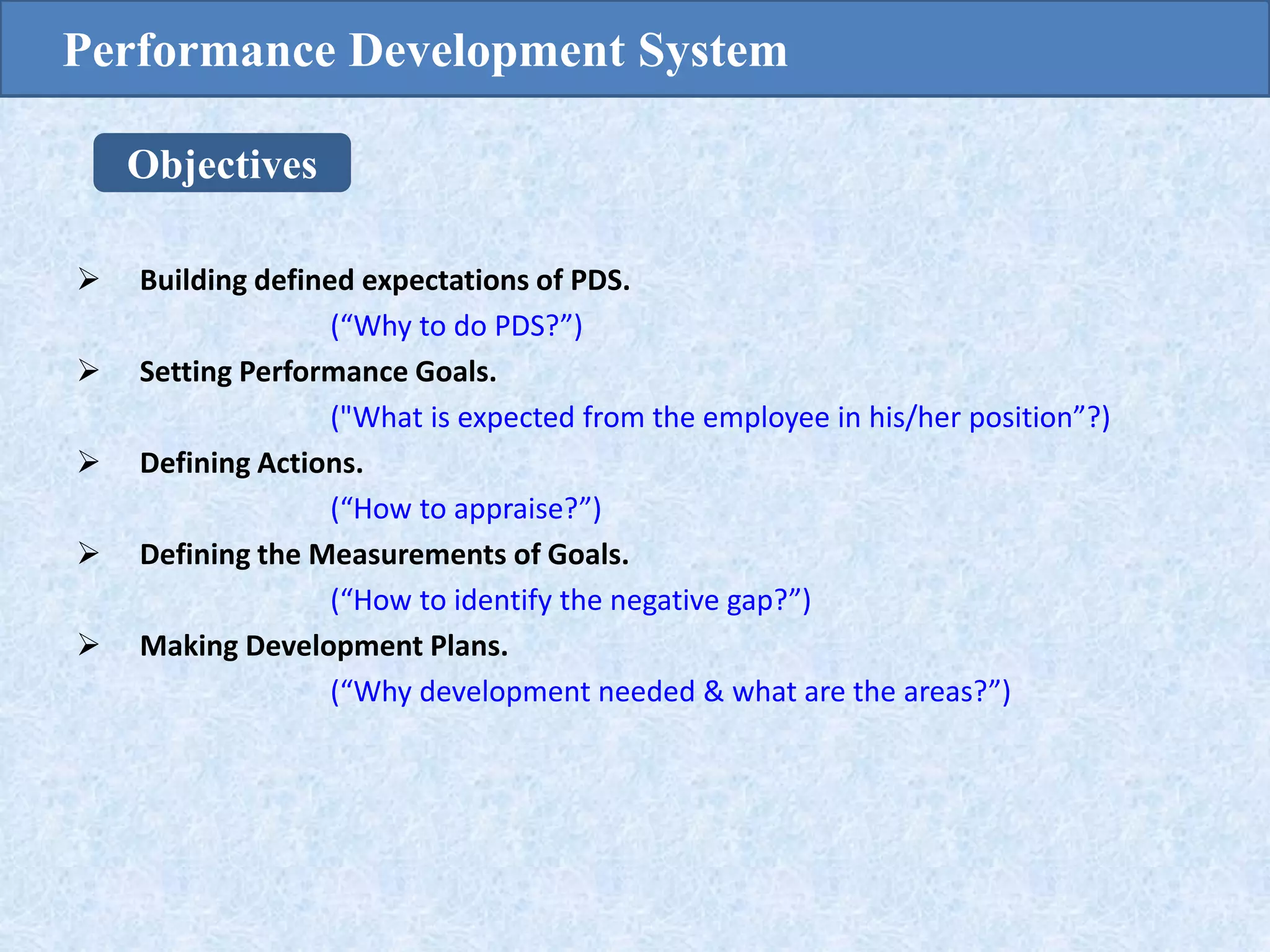 Performance development system by Minaxy Bailey | PPT | Free Download