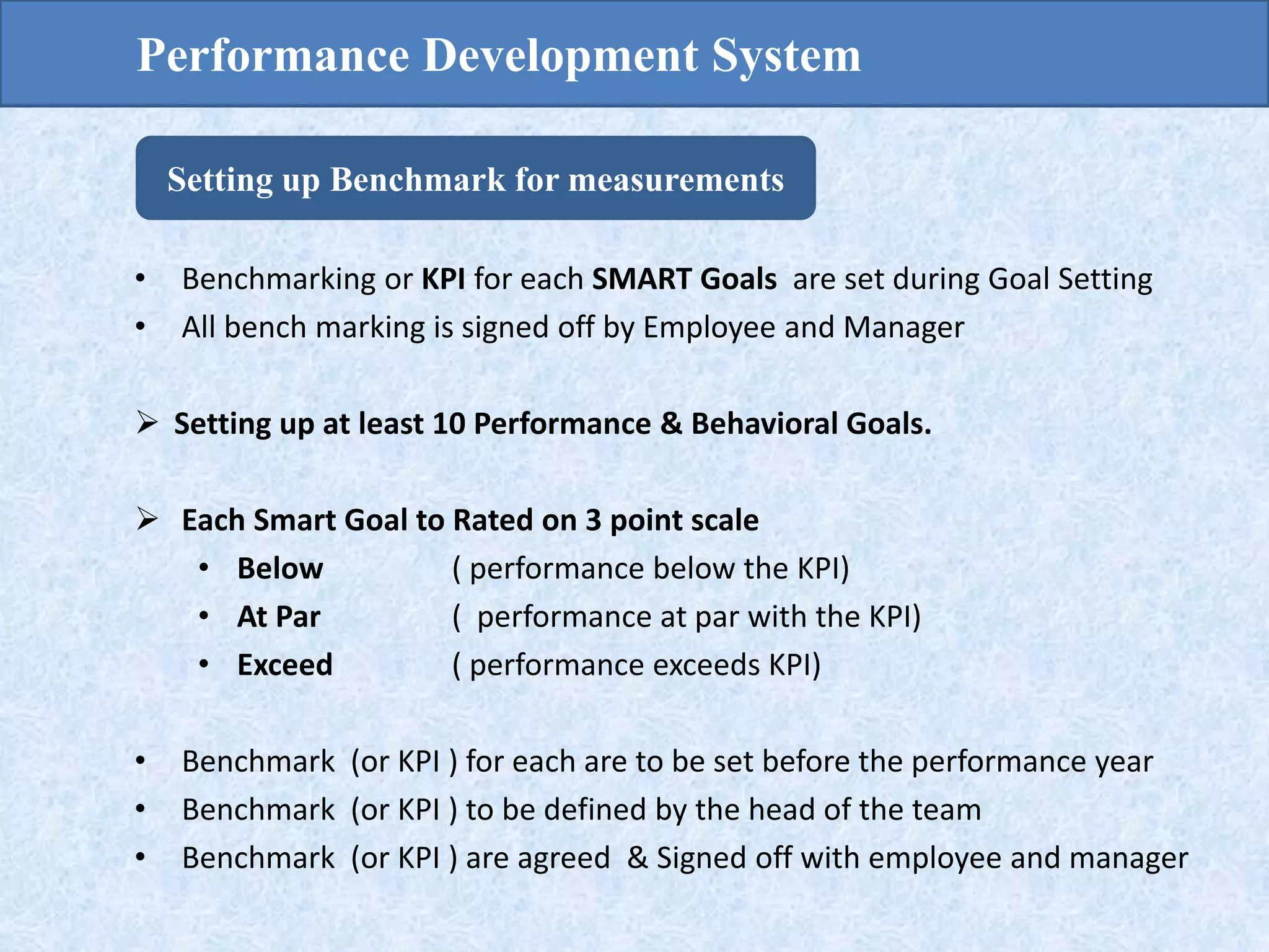 Performance development system by Minaxy Bailey | PPT