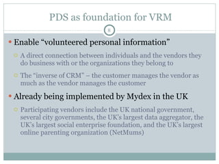 Personal Data Store Project | PPT