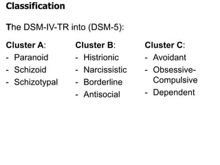 Personality Disorder | PPT