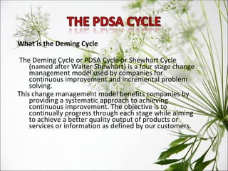 PDSA Cycle | PPT
