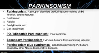 Parkinson's Disease | PPTX