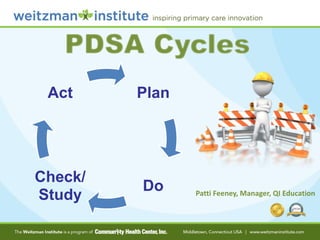 PDSA Theory Burst by the Weitzman Institute | PPT