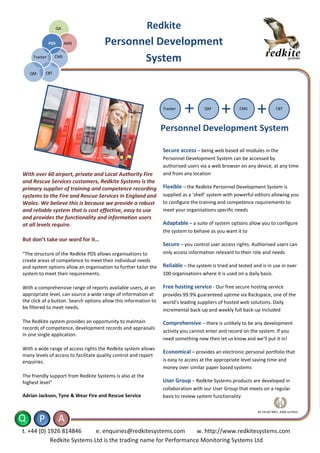 Redkite PDS - Brochure | PDF