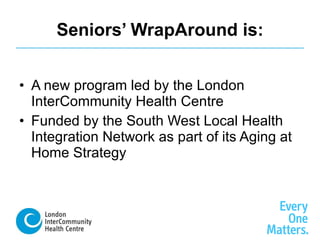 Seniors Wrap Around | PPT