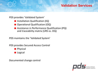 PDS Life Sciences SaaS 2019 | PPT