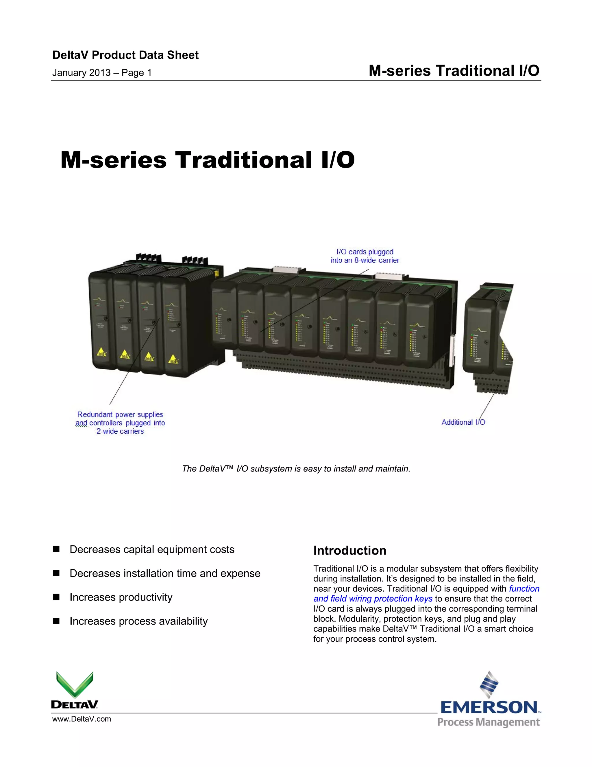 Pds m series-traditional_io[1] | PDF