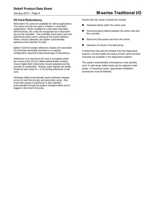 Pds m series-traditional_io[1] | PDF