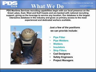 PDS Tech Maritime Services | PPT | Cruises | Travel Type