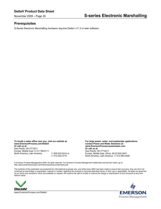 DeltaV Electronic Marshalling | PDF