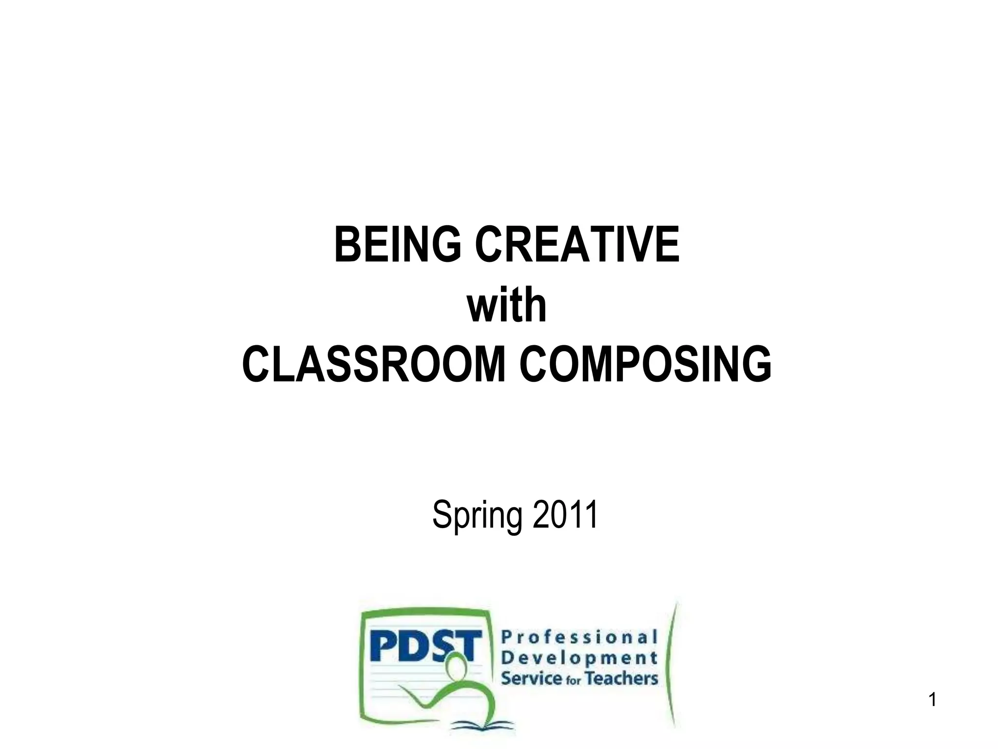 Pdst composing | PPT
