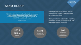 DevOps Transformation at Healthcare of Ontario Pension Plan (HOOPP) | PPT