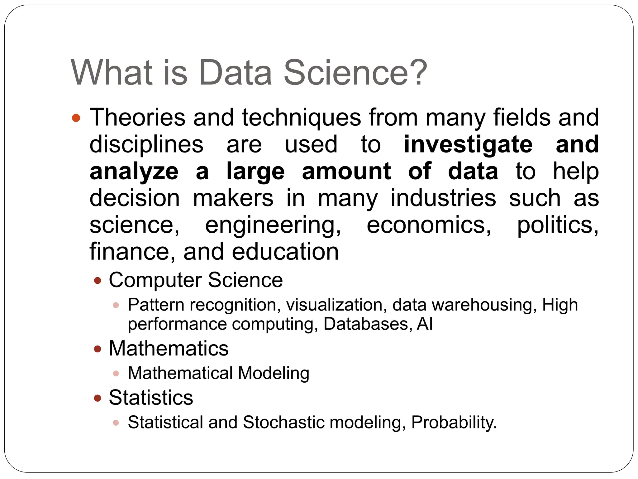 PDS Unit - 1 Introdiction to DS.ppt | Databases | Computer Software and Applications