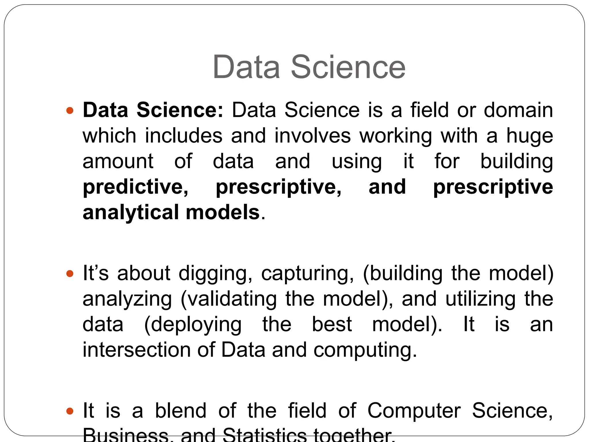 PDS Unit - 1 Introdiction to DS.ppt | Databases | Computer Software and Applications