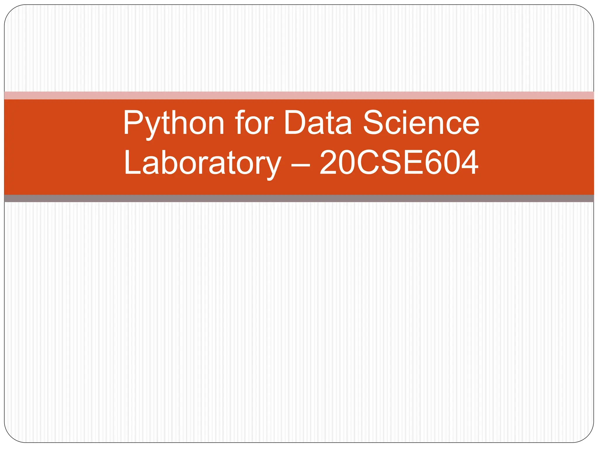 PDS Unit - 1 Introdiction to DS.ppt | Databases | Computer Software and Applications