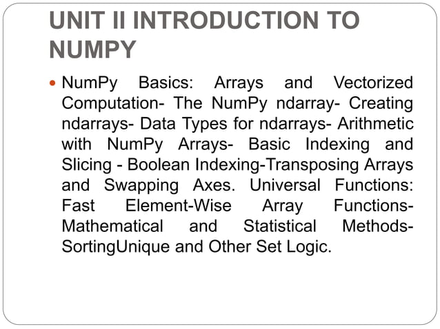 PDS Unit - 1 Introdiction to DS.ppt | Databases | Computer Software and Applications