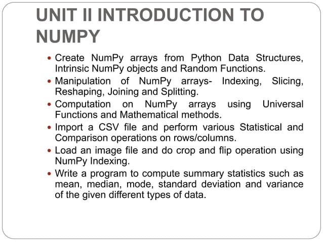 PDS Unit - 1 Introdiction to DS.ppt | Databases | Computer Software and Applications