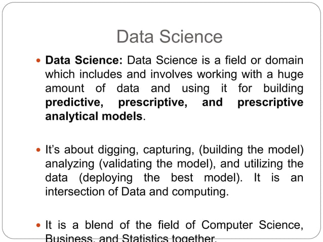 PDS Unit - 1 Introdiction to DS.ppt | Databases | Computer Software and Applications