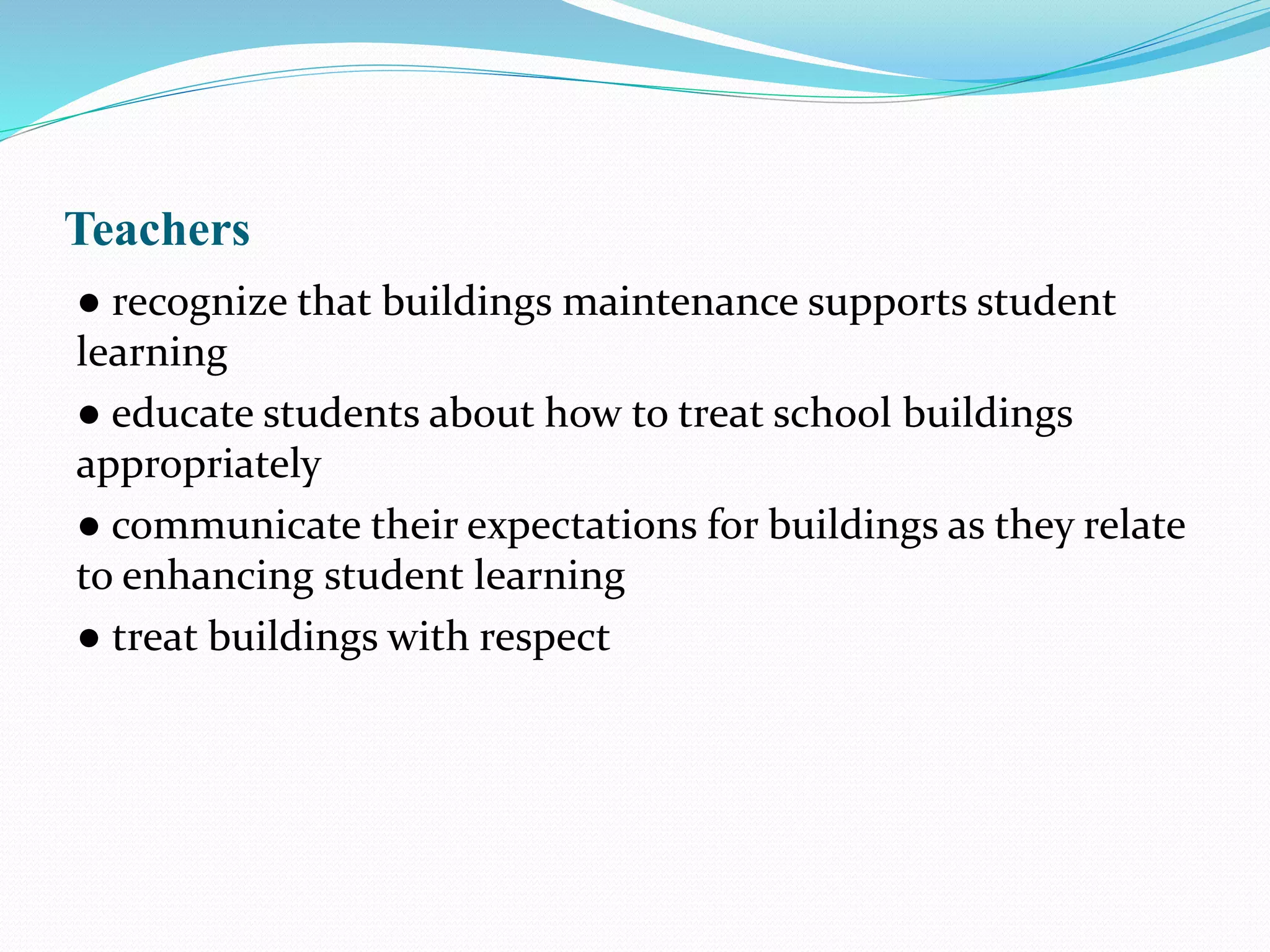 SCHOOL PLANT MANAGEMENT | PPTX