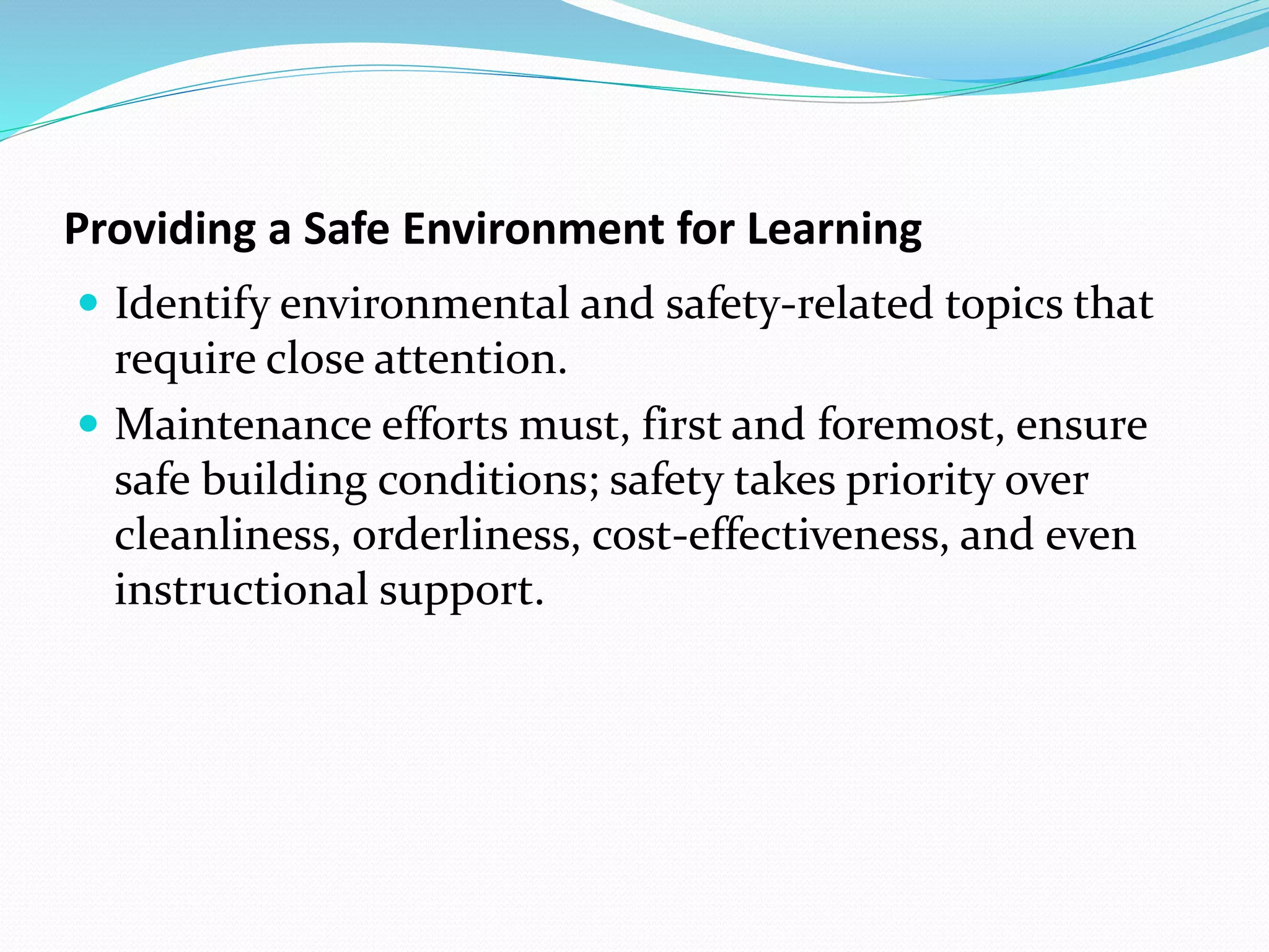 SCHOOL PLANT MANAGEMENT | PPTX