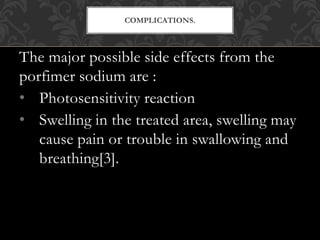 Photodynamic therapy technique | PPTX