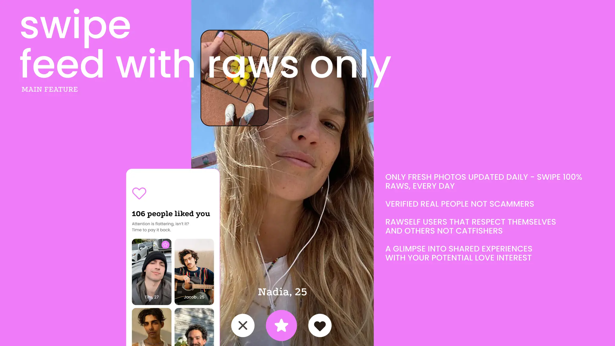 Pitch Deck Teardown: RAW Dating App's $3M Angel deck | PDF