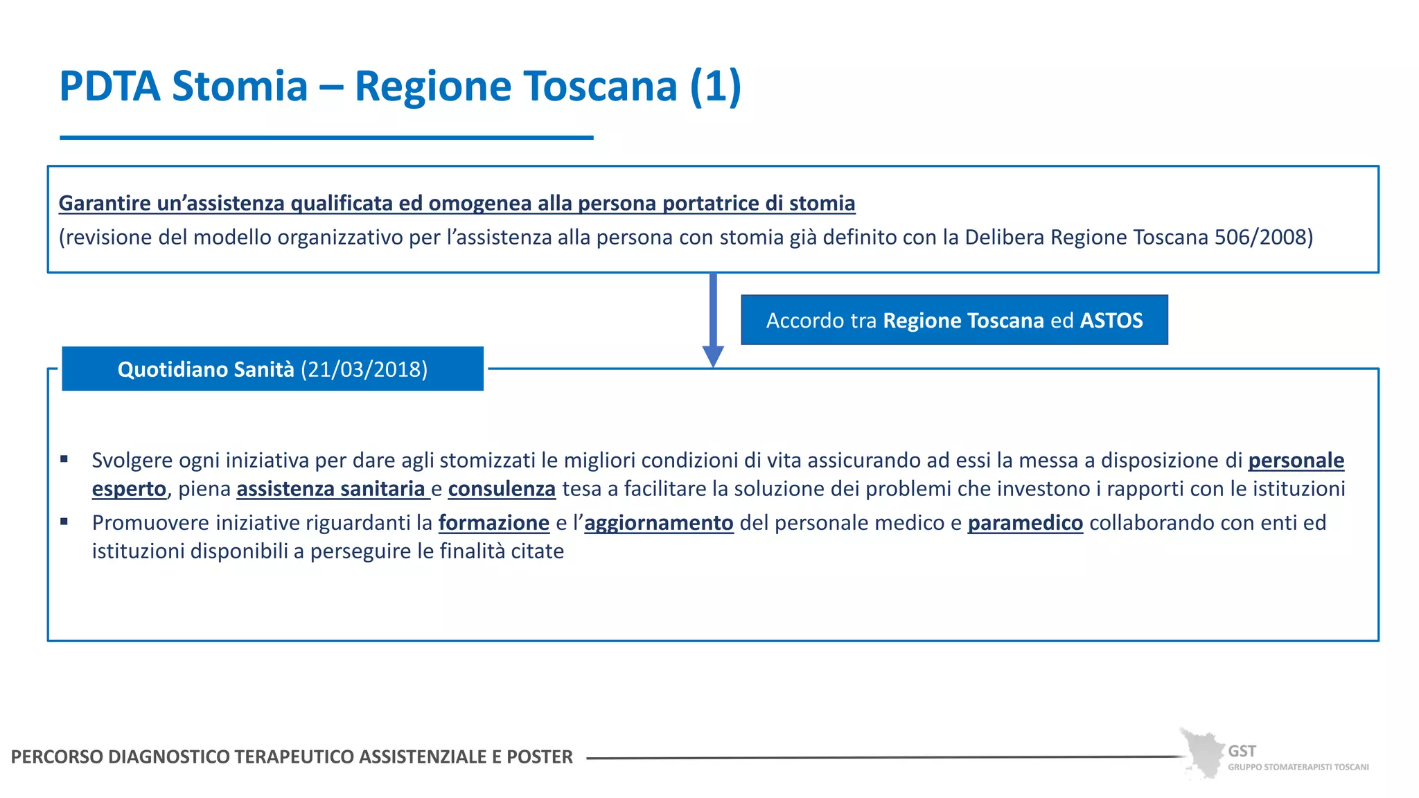 Pdta e poster stomaterapia in toscana massa 23.05.2019