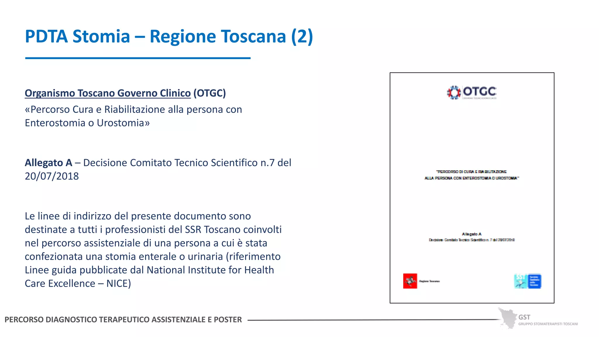 Pdta e poster stomaterapia in toscana massa 23.05.2019