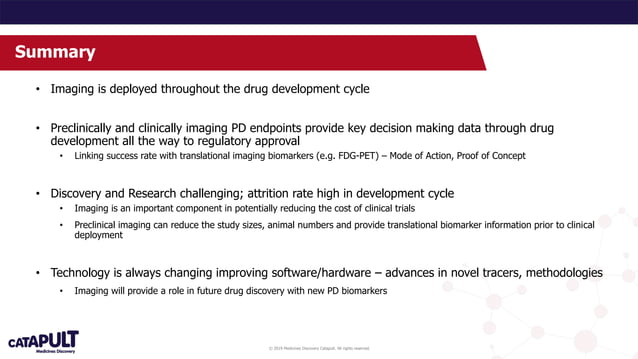 MDC Connects: Evaluation of clinical preclinical pharmacodynamic ...