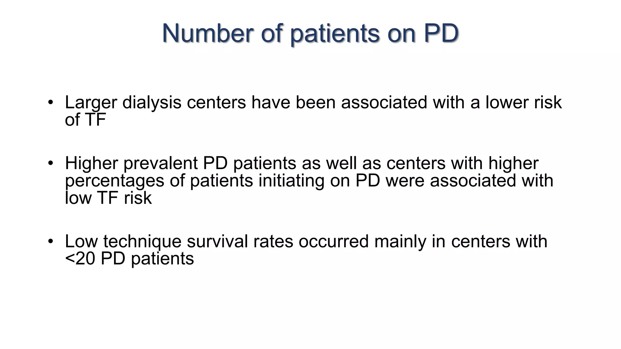 PD Technique Failure.pptx | Diseases and Conditions | Medical Health