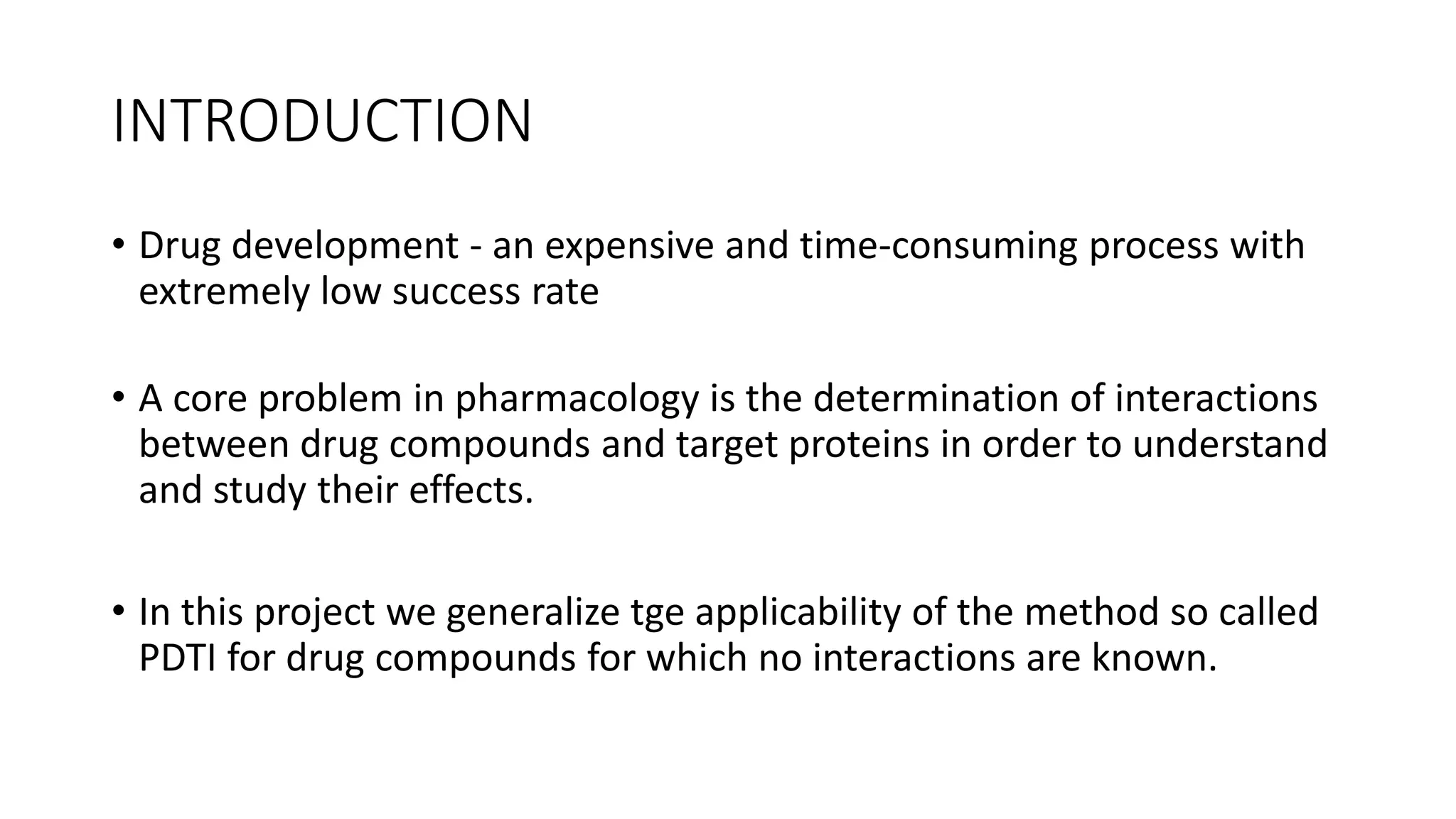 Predicting Drug Target Interaction Using Deep Belief Network Ppt