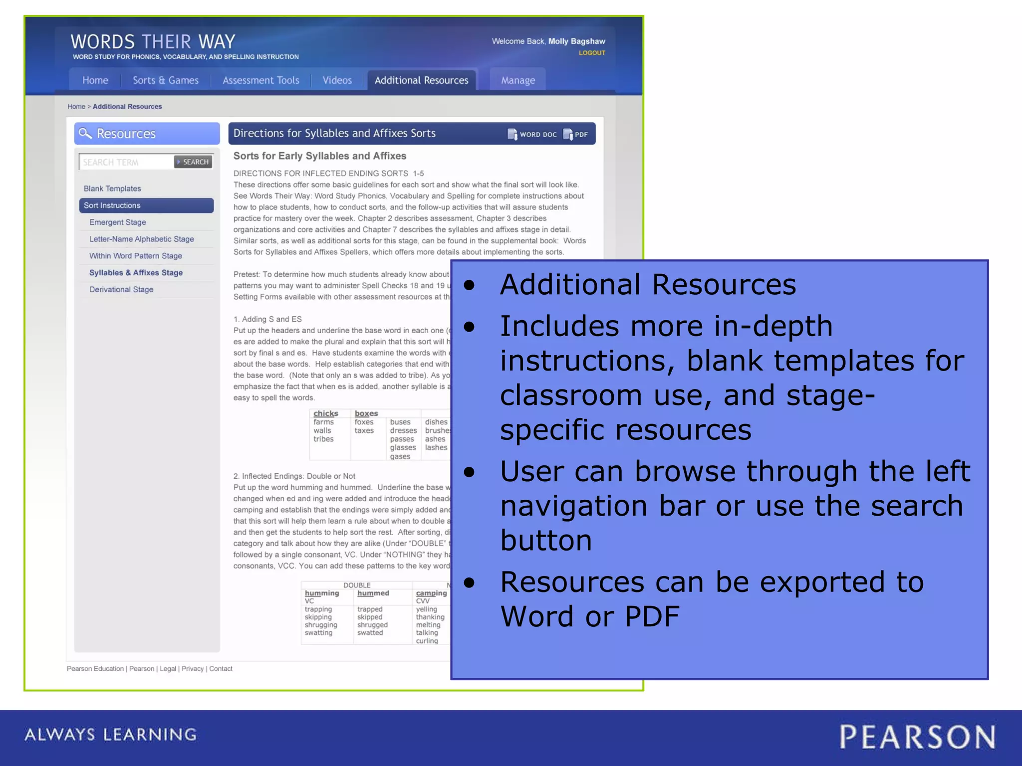 PDToolkit for Words Their Way | PPT