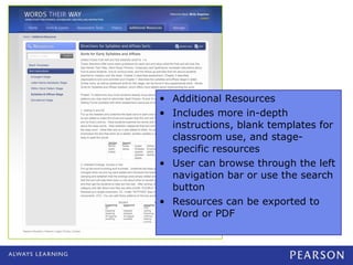 PDToolkit for Words Their Way | PPT