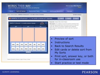 PDToolkit for Words Their Way | PPT